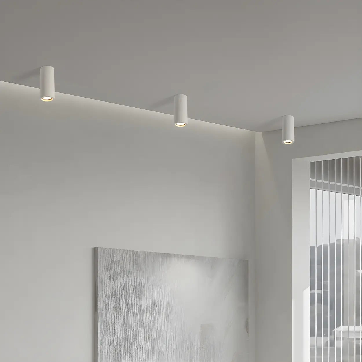 Zylinderförmige Flächenbündige Deckenleuchte – Licht Hause